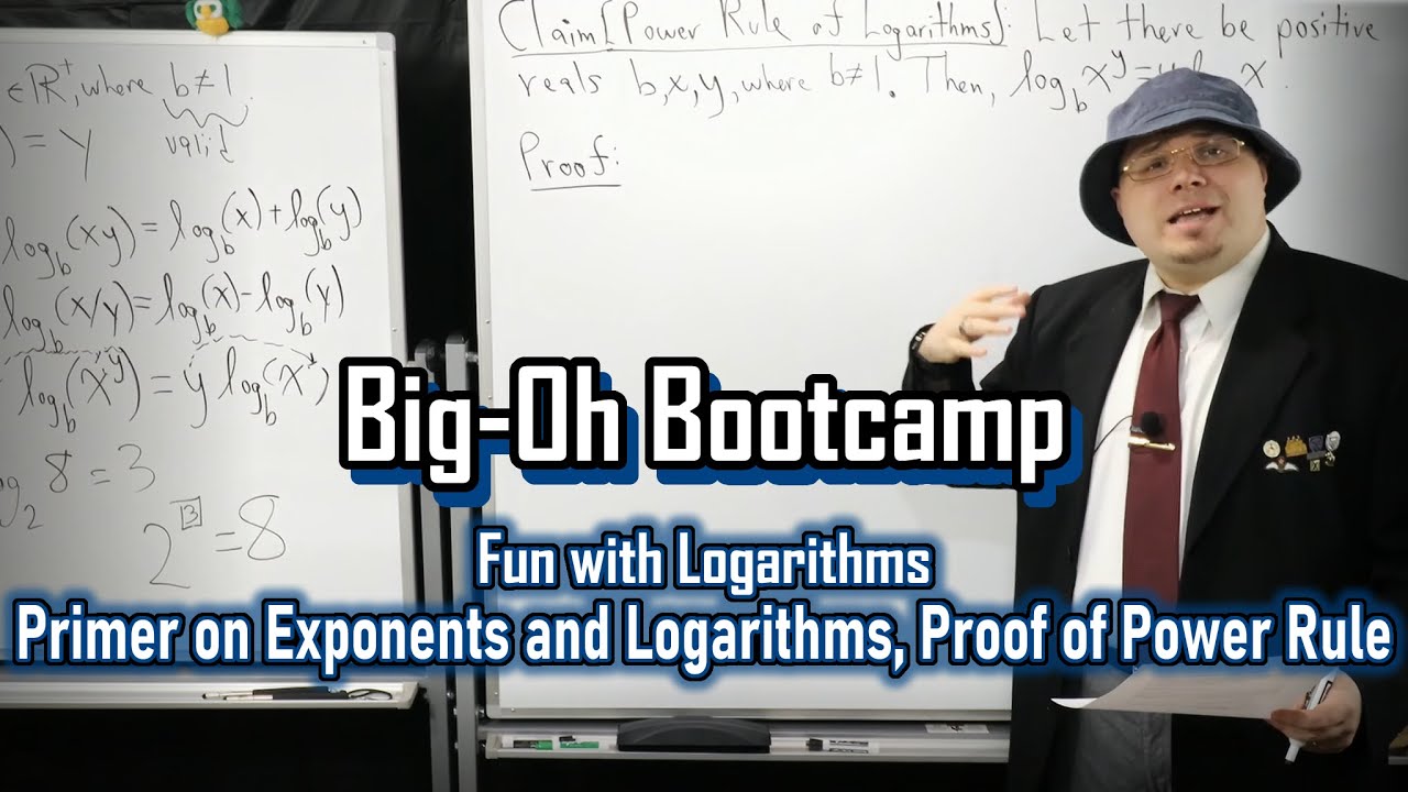 Primer on Exponents and Logarithms, Proof of Power Rule of Logarithms ...