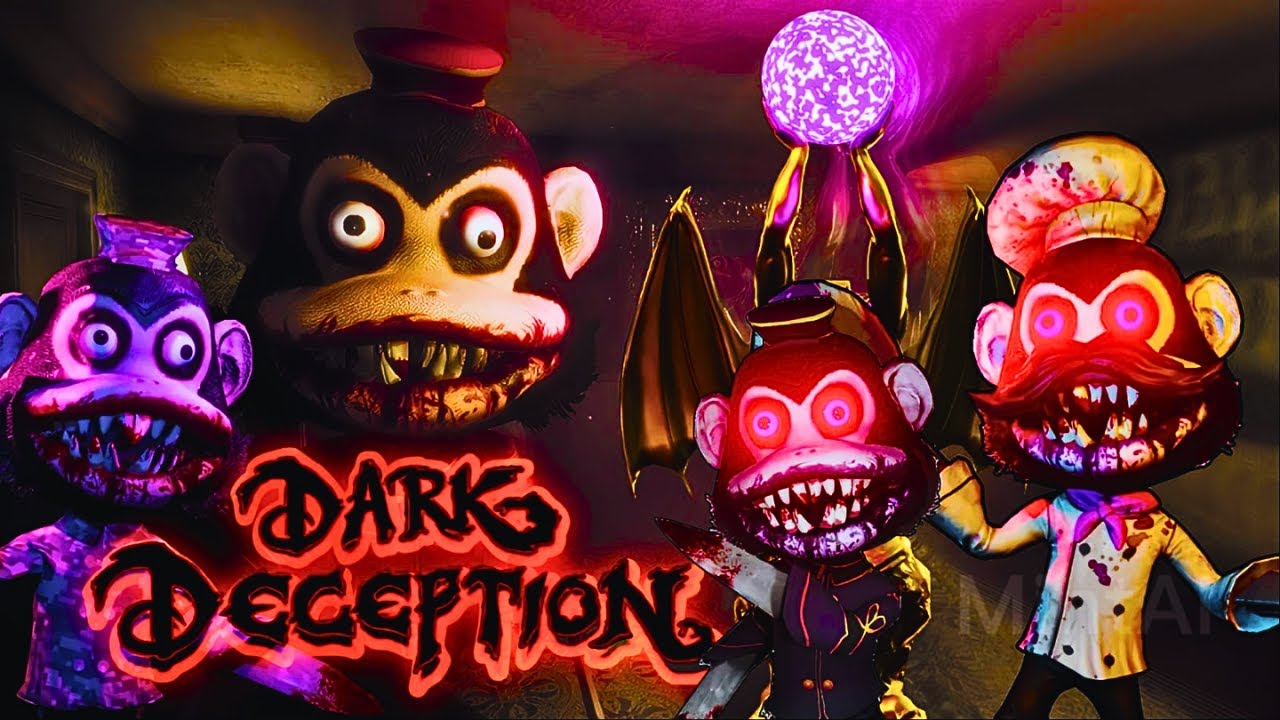 Dark Deception Gameplay | Evil Monkeys - YouTube