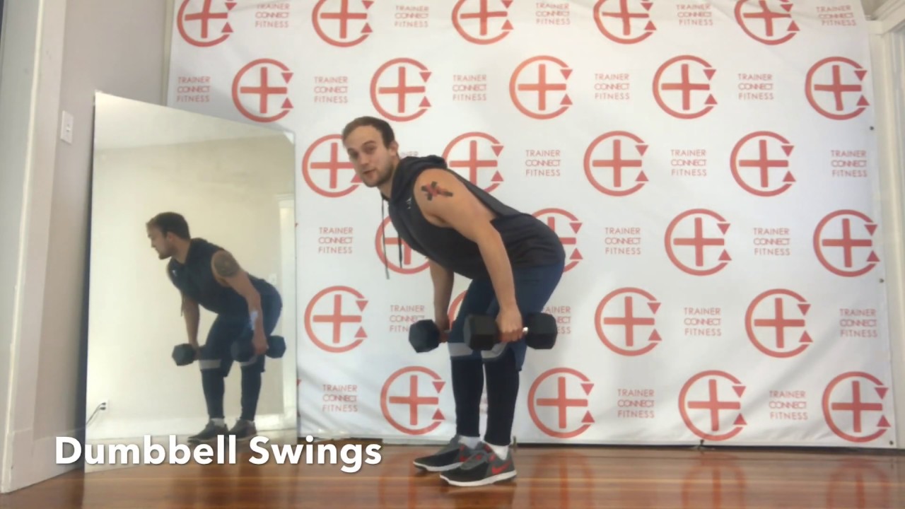 Dumbbell Swing Challenge - Full Body Workout - YouTube