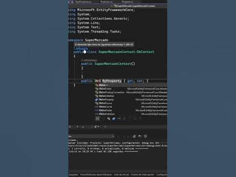 ¿Cómo definir un Context con EntityFramework? - YouTube