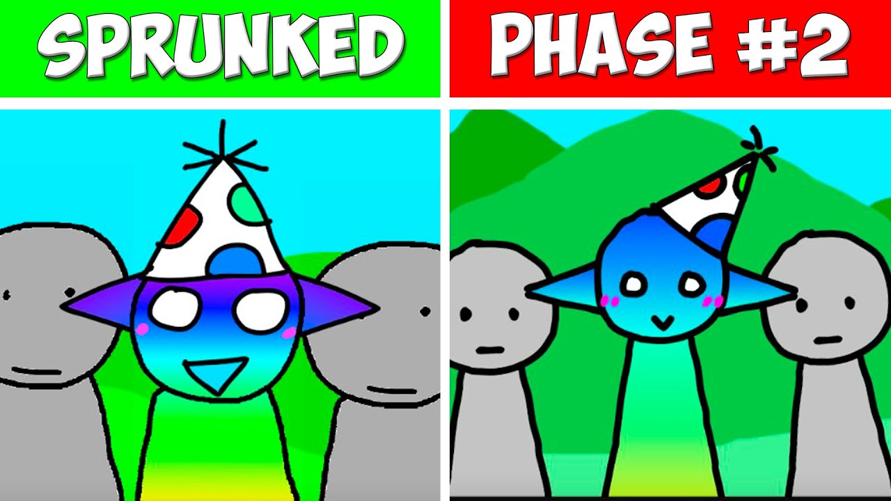 Incredibox Sprunked Phase 1 VS Phase 2 - YouTube