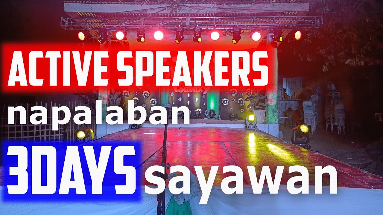 Set Up tayo ng Sound System pang Sayawan: Giglog 24 - YouTube