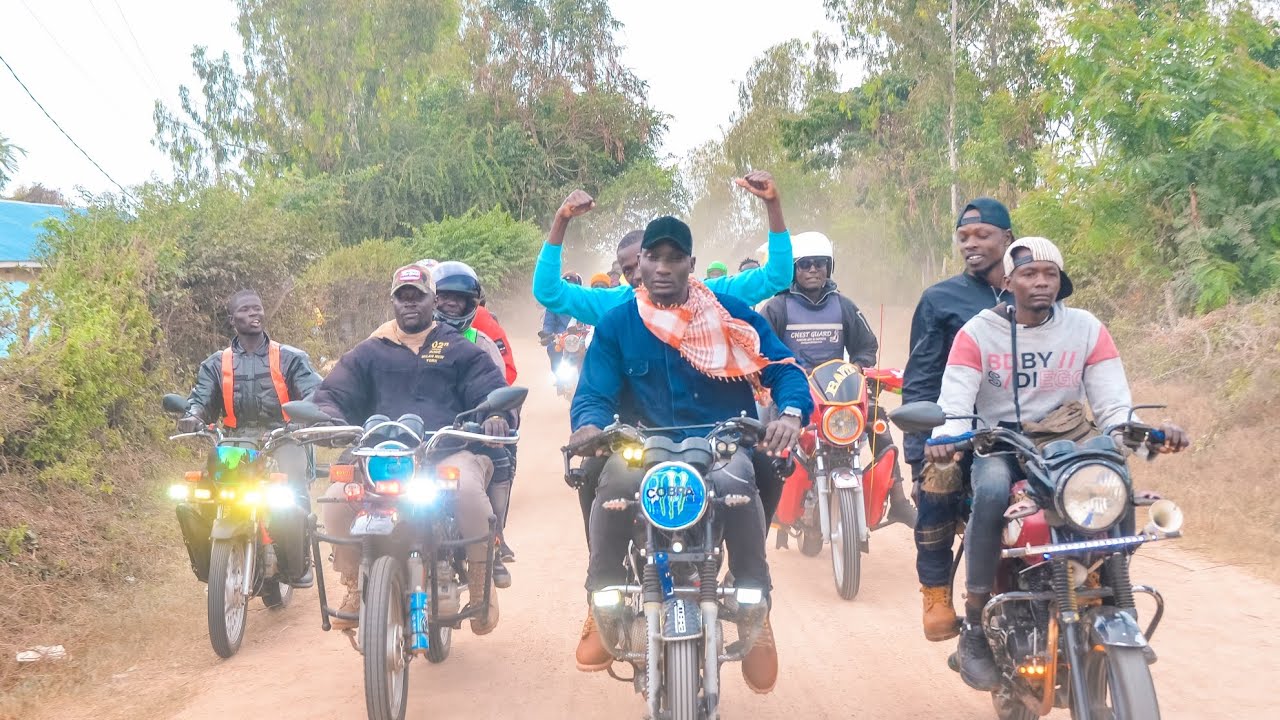 Uncut Scenes of Crazy Motorbike Rides in Kenya | Nduthi Culture - YouTube
