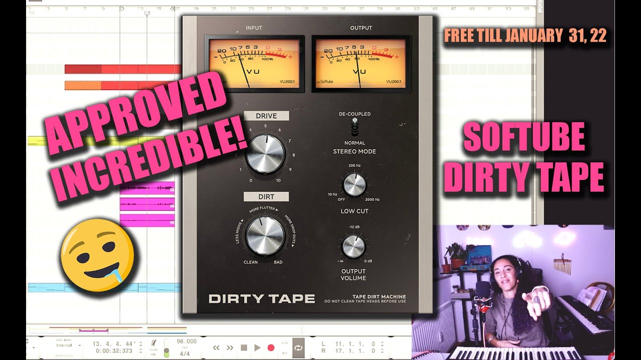 GAME CHANGER! Softube Released DIRTY TAPE 3 VST FREE until 2022/01/31! Incredible Tape Plugin ...