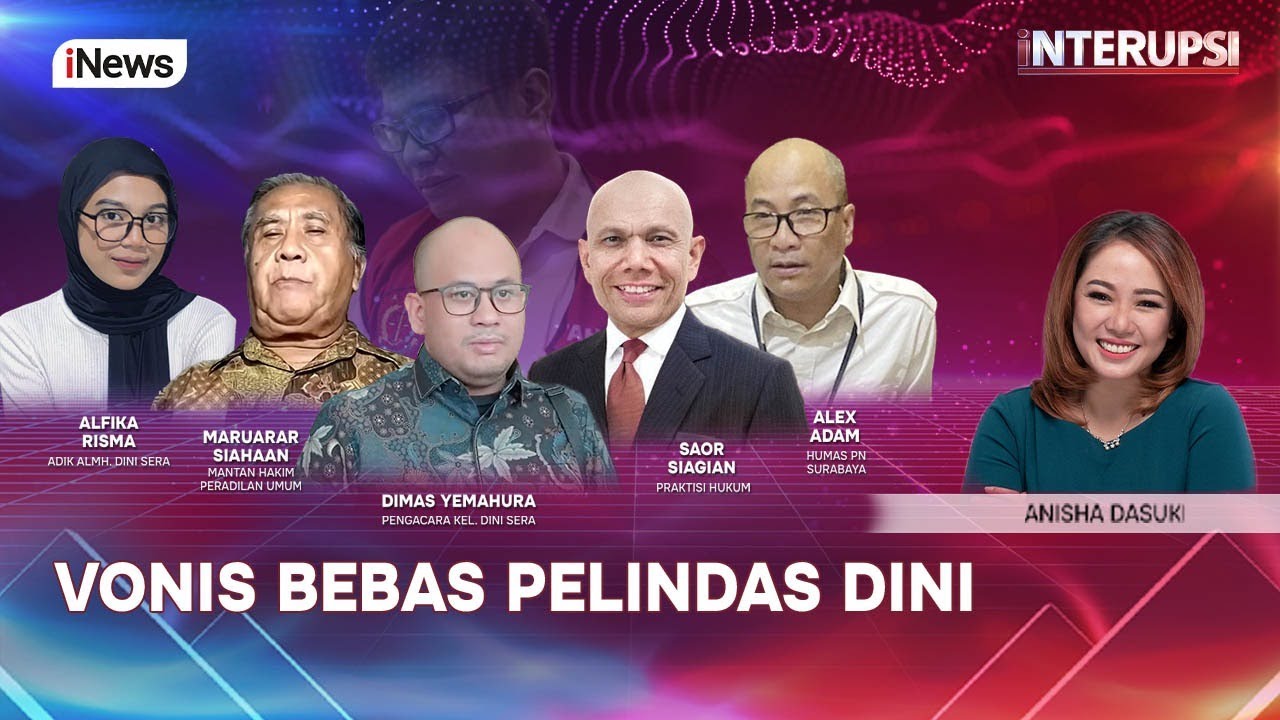 [LIVE NOW] Vonis Bebas Pelindas Dini Sera Afriyanti - Interupsi | Kamis, 01 Agustus 2024 - YouTube