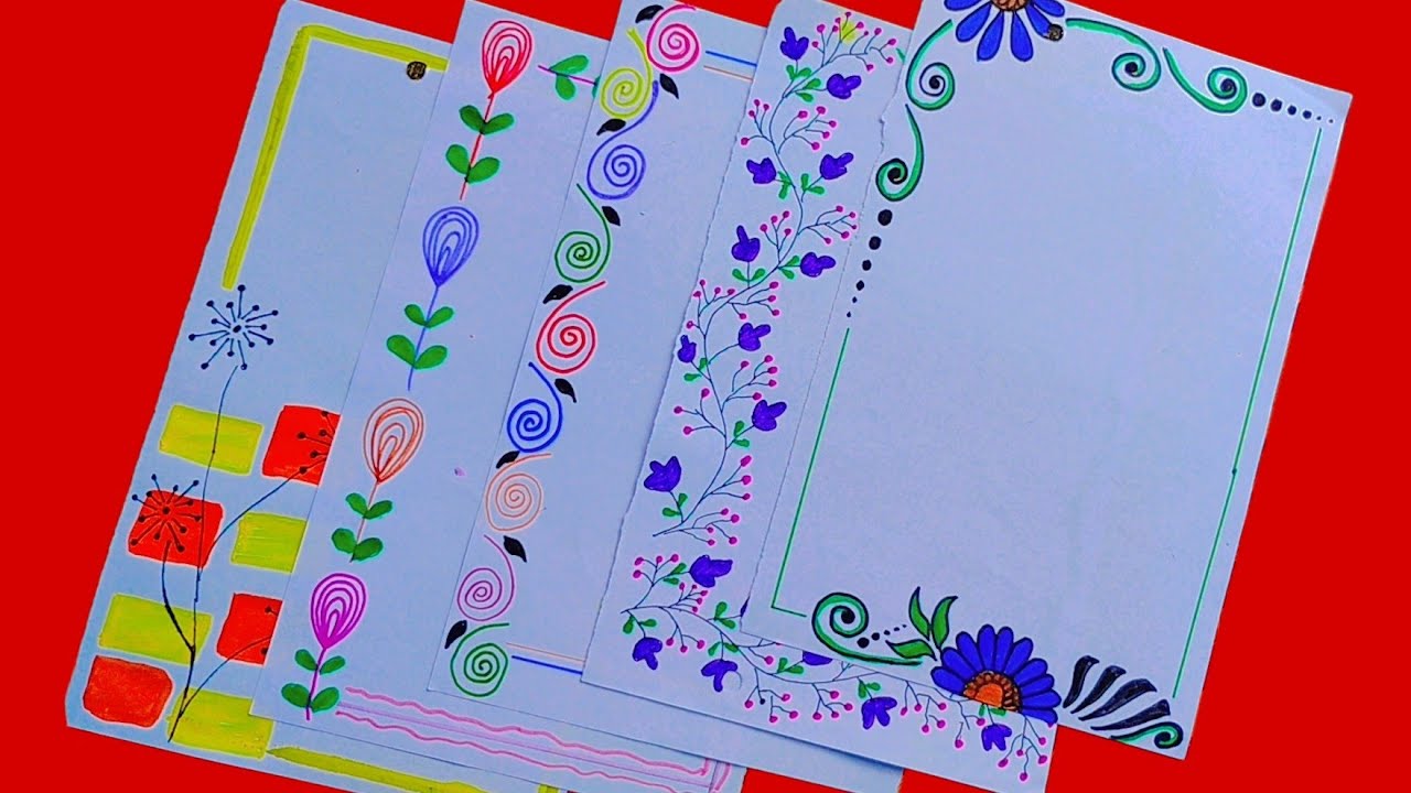 FRONT PAGE DESIGN||BORDER DESIGN||FILE DECORATION IDEAS||PROJECT BORDER ...