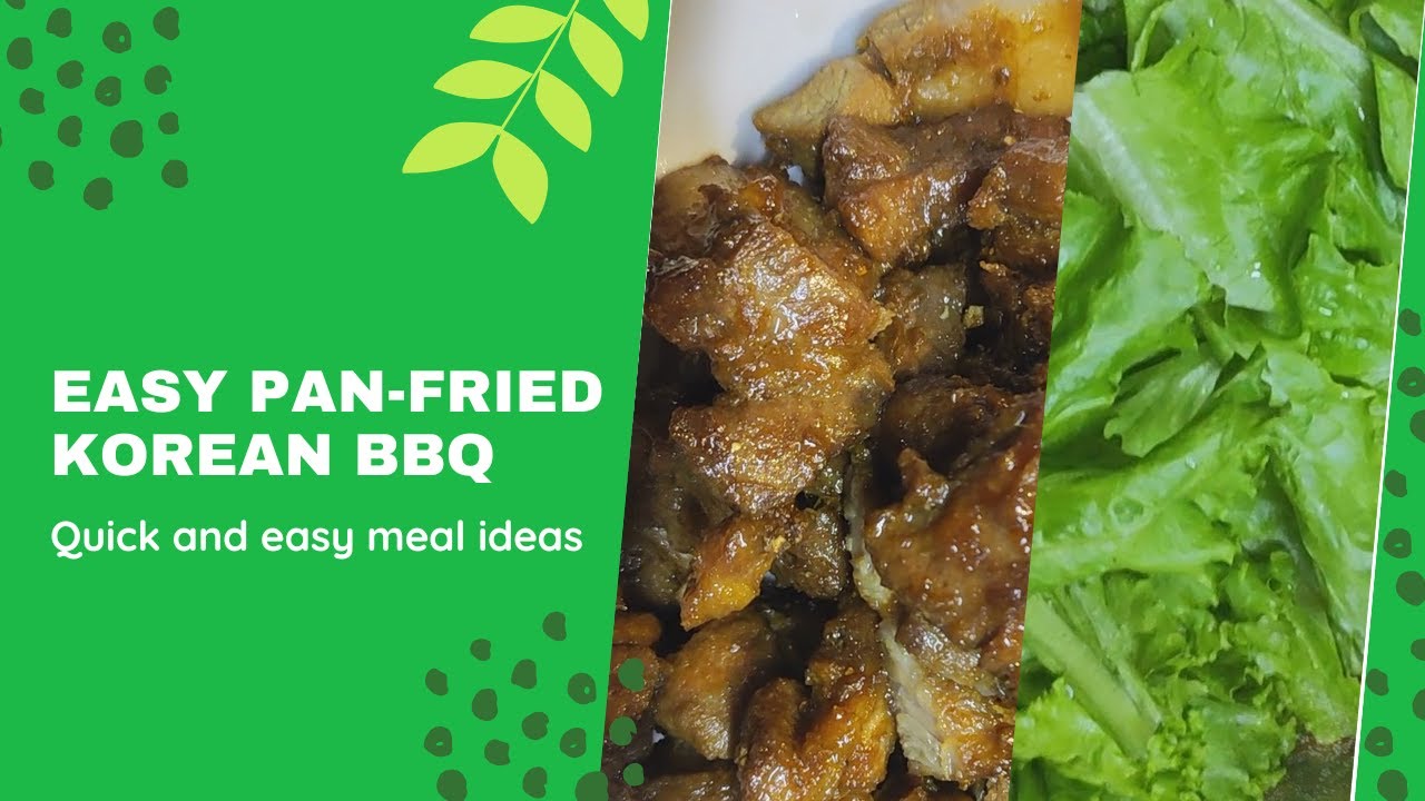 Easy Pan-Fried Korean BBQ at Home | Quick & Delicious K-BBQ Recipe ...