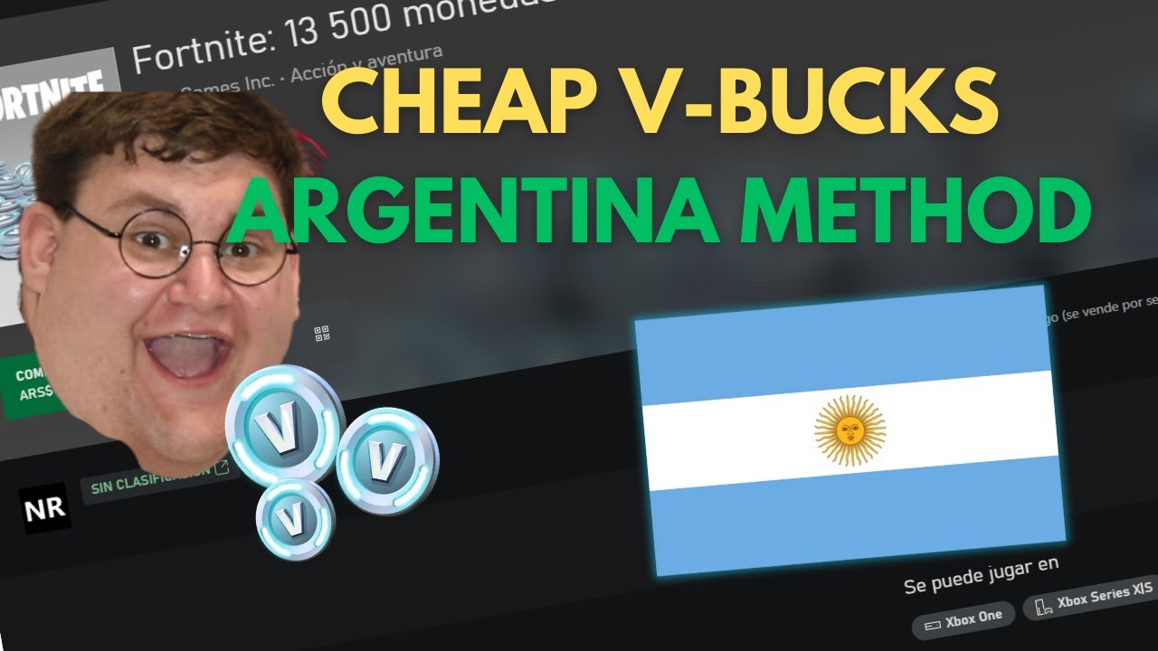 Get CHEAP V-Bucks! (SUPER EASY) | Argentina Method WORKS in 2024! - YouTube