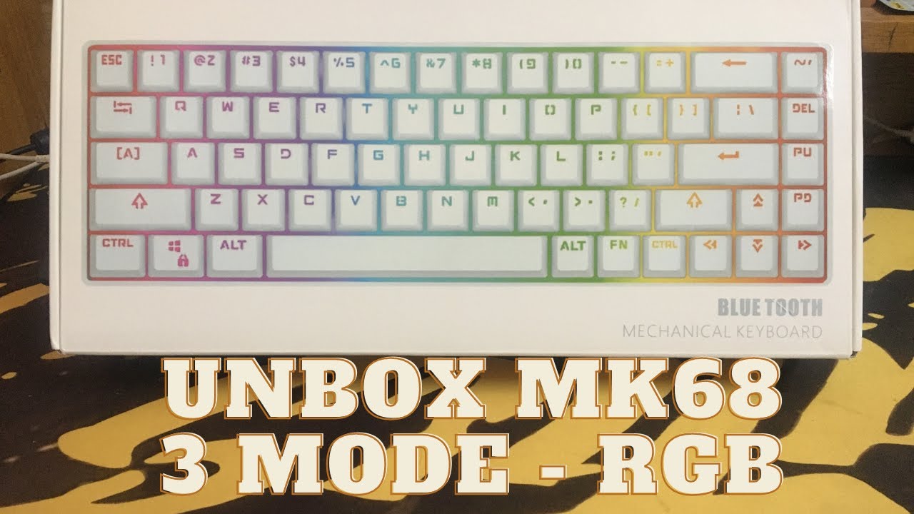 [MK68]Unbox và review nhanh tân binh MK68 3 mode, led RGB giá cực rẻ ...