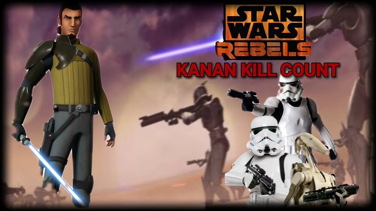 Star Wars Kanan Jarrus Kill count - YouTube