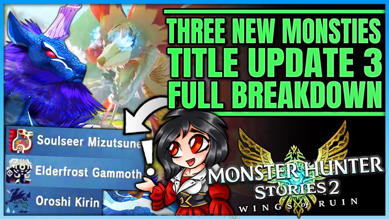THREE NEW MONSTERS + MONSTIES - Title Update 3 - New Quests & Equipment ...