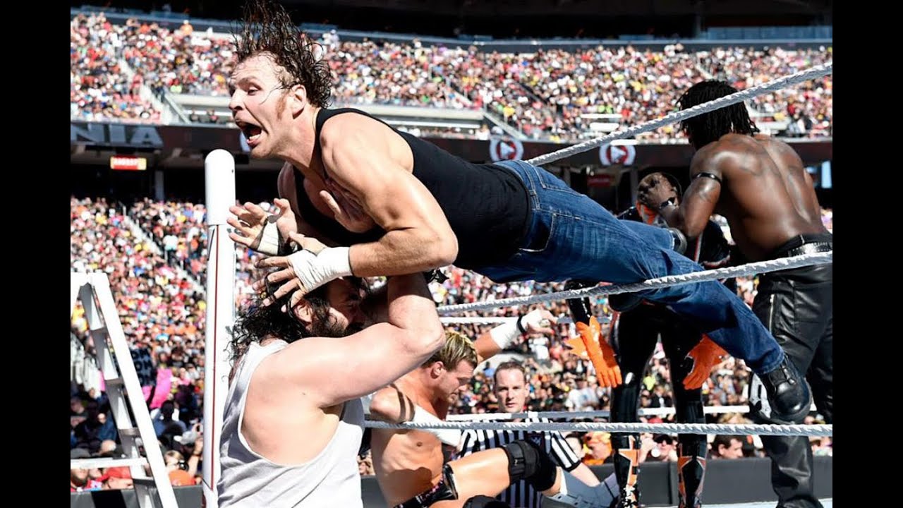 Intercontinental Championship Ladder Match - WWE Wrestlemania 31 - YouTube