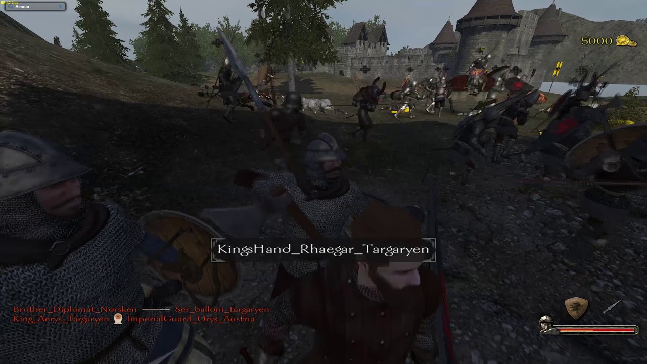 House Targaryen 16 ze battle of the bankards - YouTube