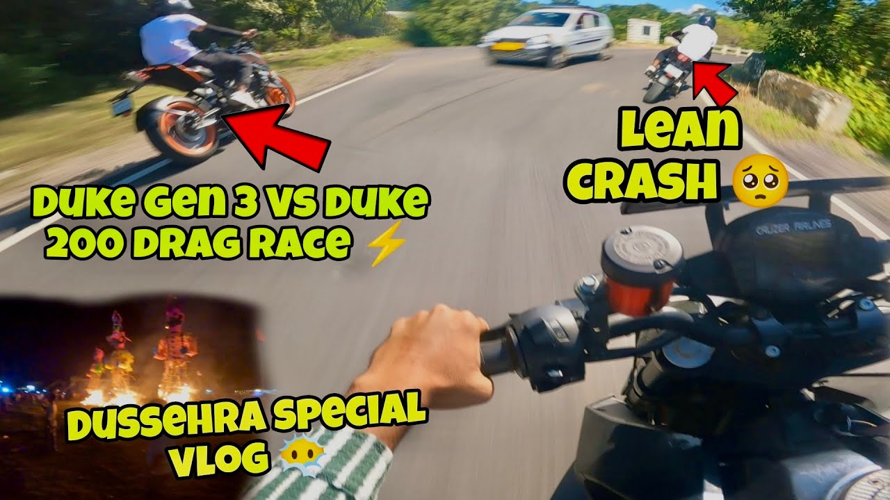 Battle with brother 200 Vs 200 || lean crash || Dussehra special vlog 😱 ...