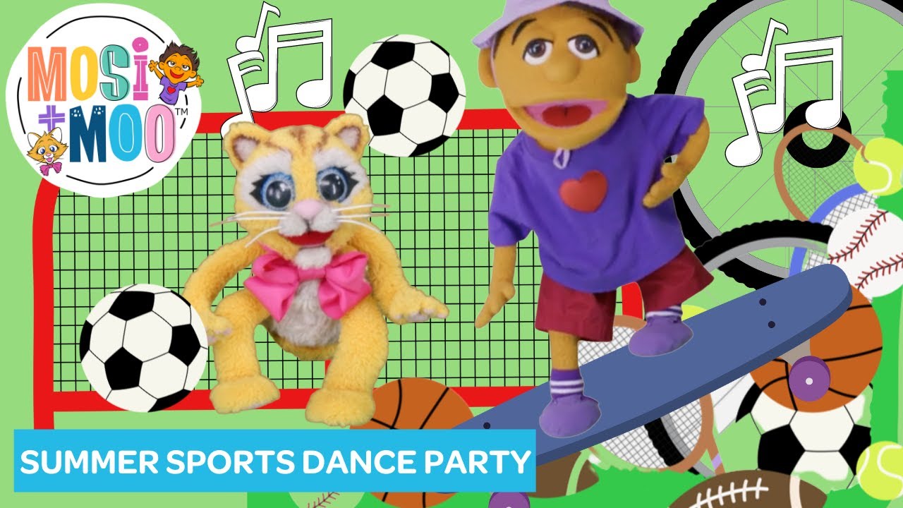 Kids Sports Dance Party | Educational, Fun, Easy Steps | #Soccerdance # ...