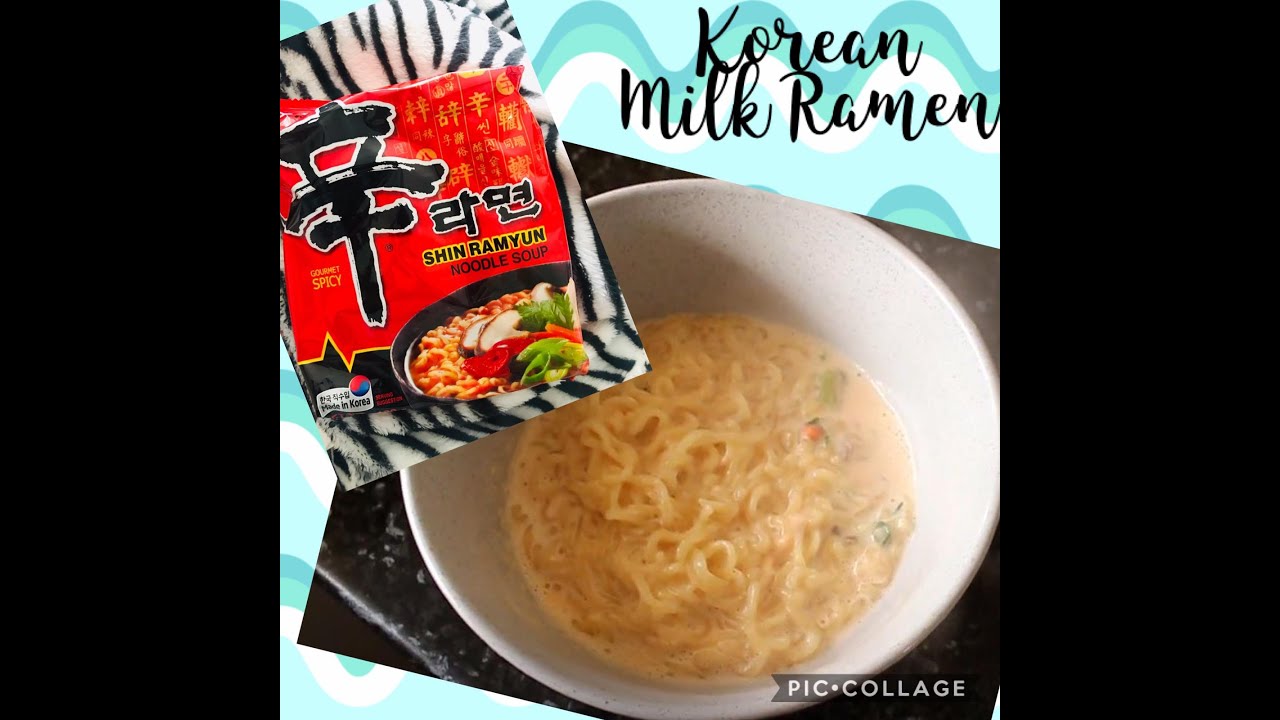 Korean Milk Ramen II कोरियन मिल्क रामेन - YouTube