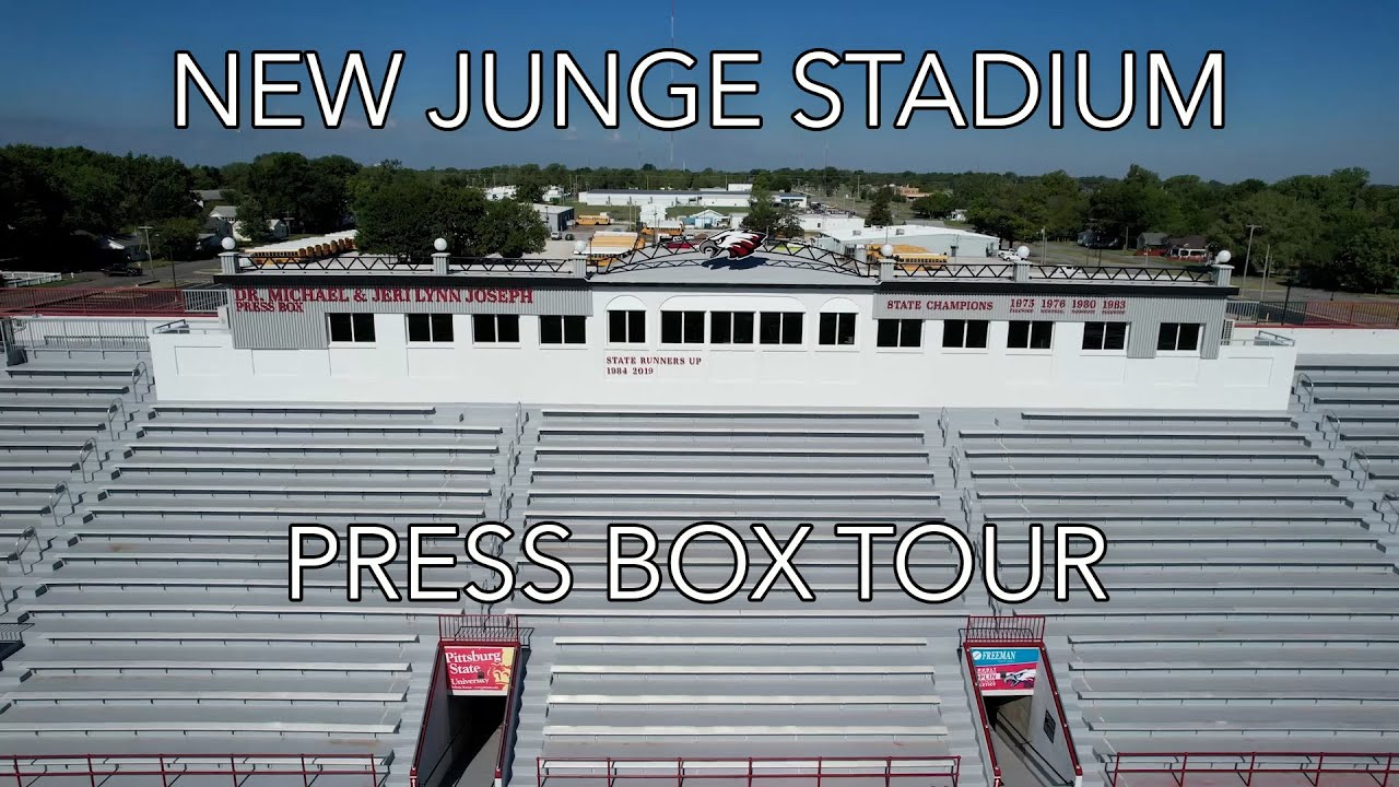 New Junge Stadium Press Box Tour - YouTube