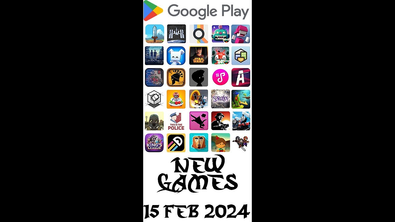 Android Apps New Games 15 February 2024 - GogetaSuperx - YouTube