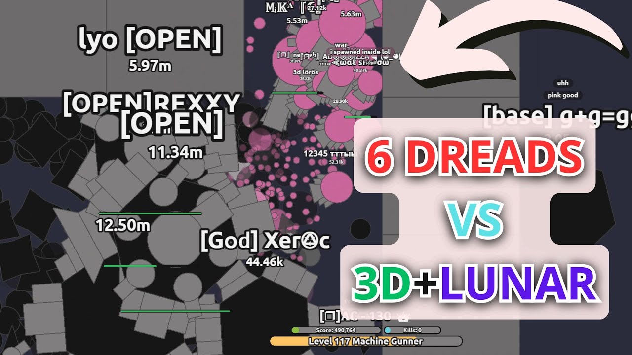 KILLING OVER 6 DREADS AT ONCE!! || Arras.io DV1WIPEOUT#15 - YouTube