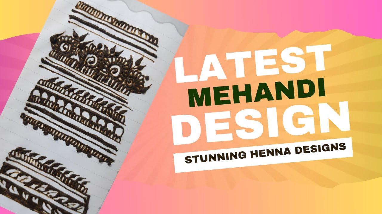 Henna Classes Day 2 | introduction to Basic Henna Elements - YouTube