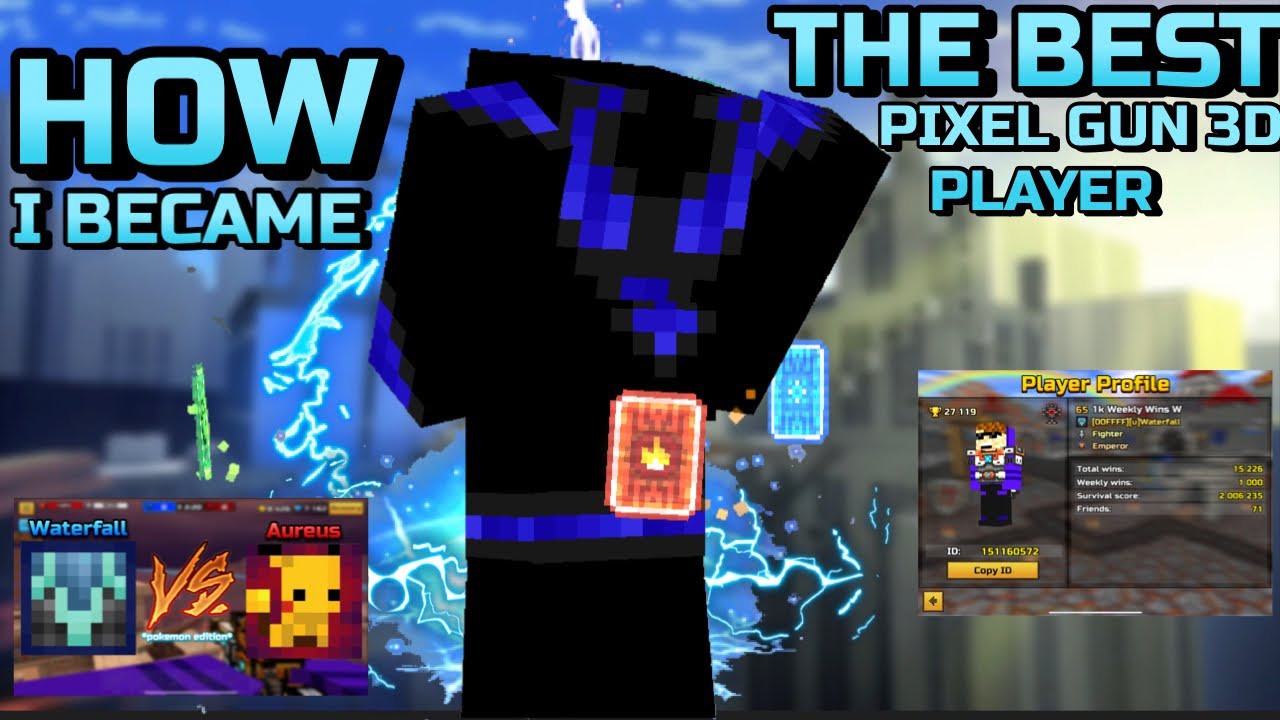 How I Became THE BEST Pixel Gun 3D Player! - YouTube