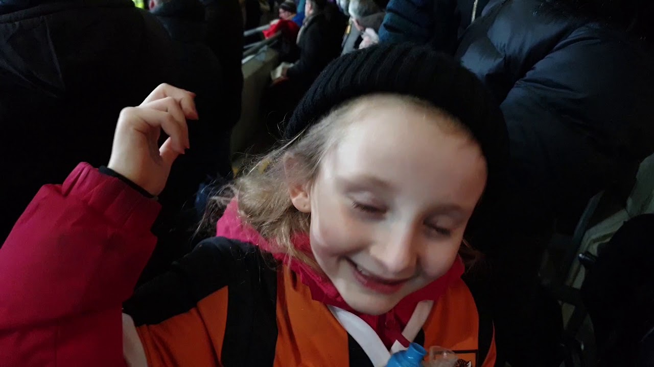 Caitlyn watching Hull City vs Rotherham - YouTube