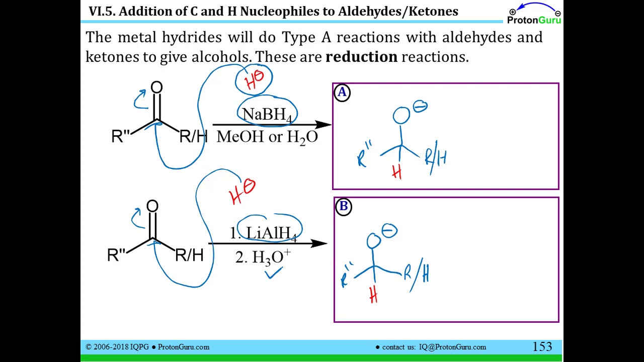 Lecture for Lesson VI.5: Reaction of Organometallic and Hydride ...