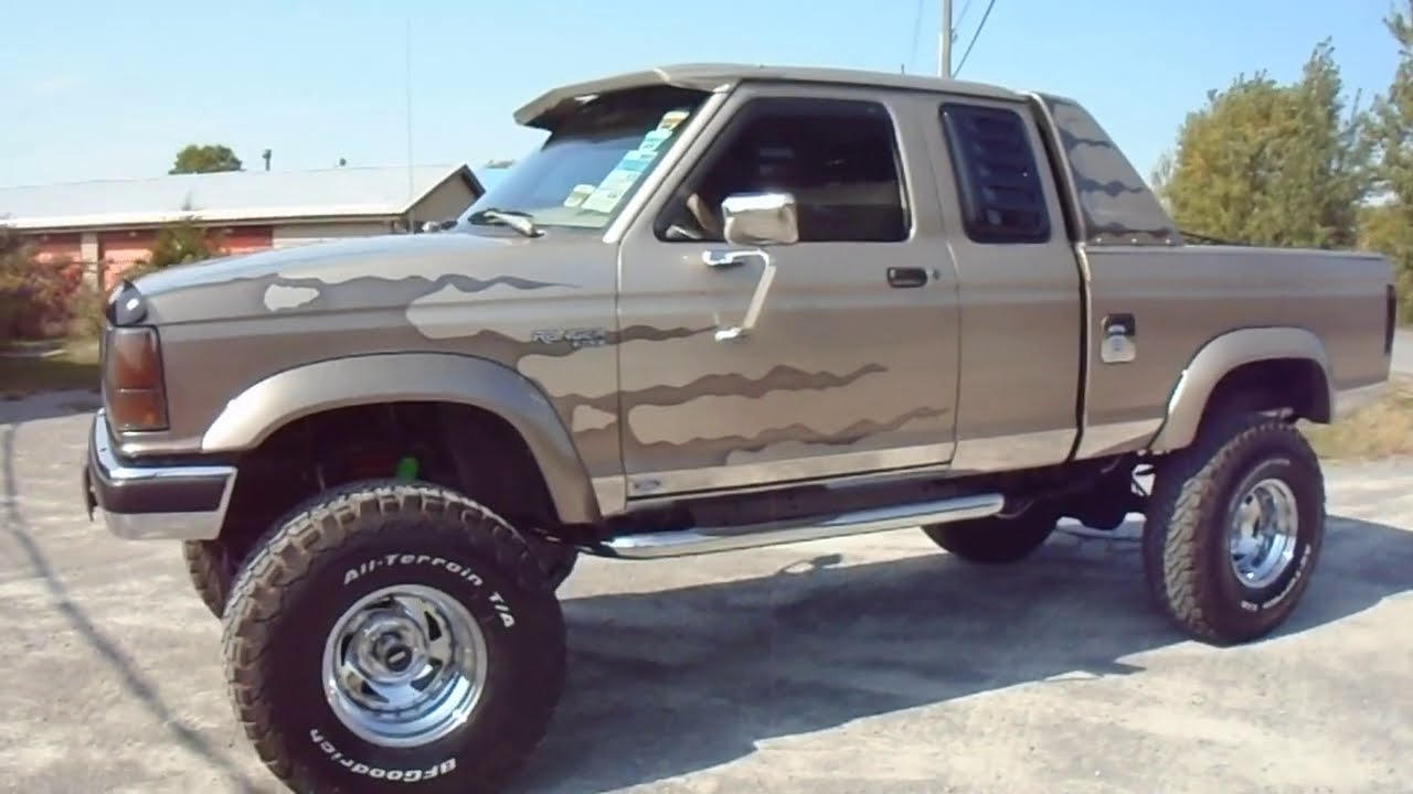 custom 90 ford ranger 4x4 - YouTube