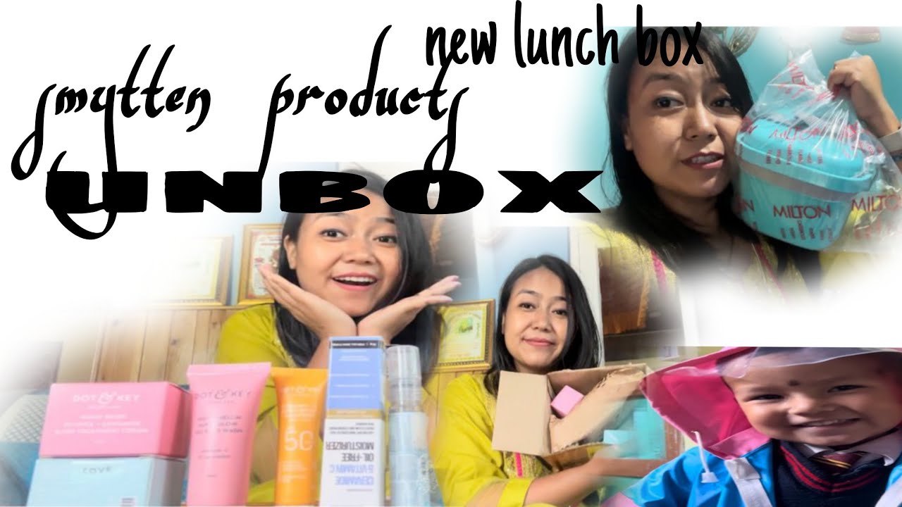 Smyttenproduct unboxing || two parcels || raining all day || no light ...