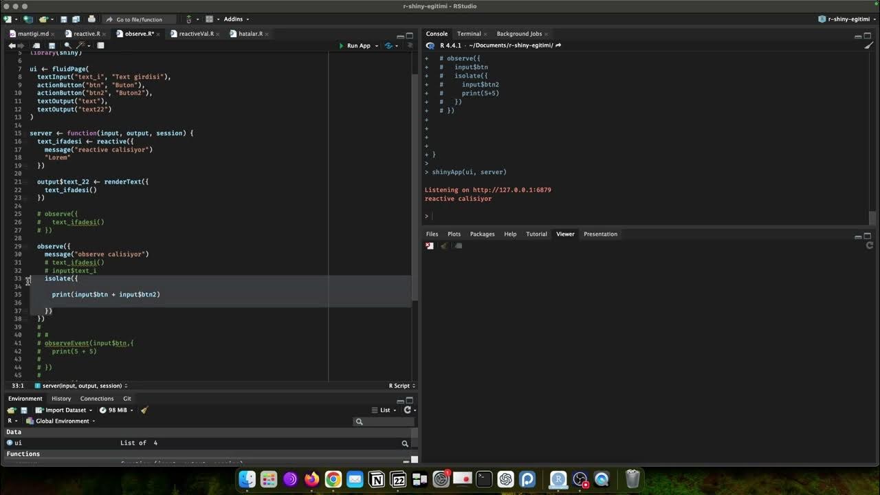 6 - Shiny'de reactive mantığı ve observe/observeEvent, reactiveVal/reactiveValues/eventReactive ...