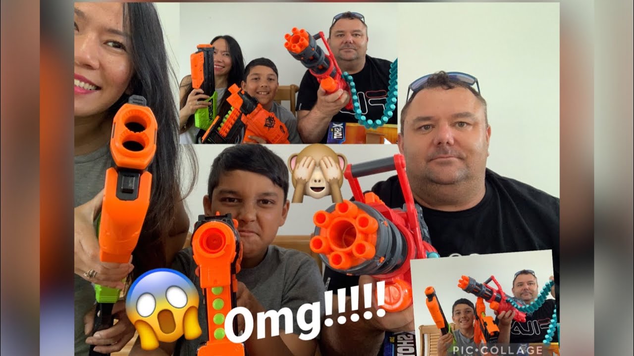 Unboxing X Shot Omega and Nerf Guns. X-Shot Omega vs. Nerf guns ...