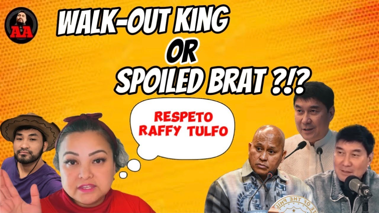 SENATOR RAFFY TULFO, WALK OUT KING OR SPOILED BRAT LANG ? FEATURING ...