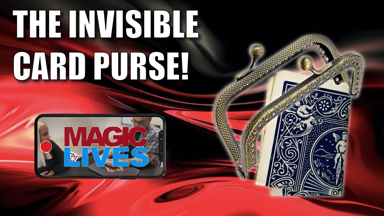 The Invisible Card Purse by Craig Petty | Learn From Our Christmas Lectures! - YouTube