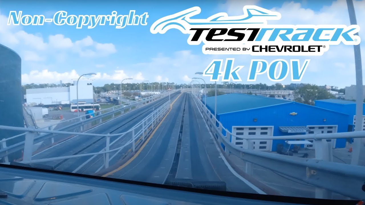 Test Track POV - Disney's Fastest Attraction (4k Non-Copyright) - YouTube