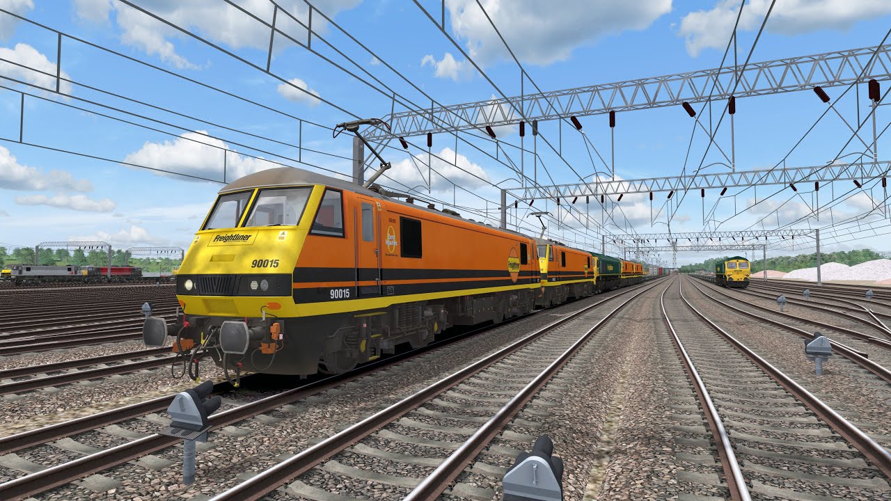 Train Simulator TSC ATS WCML Midlands + NW 4K83 Garston FLT to Crewe ...