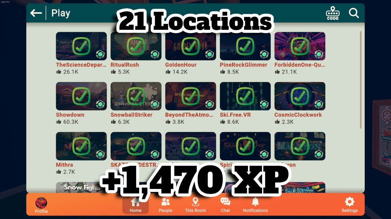 All Free Gift Locations In The Invasion Party Event (Rec Room Invasion ...