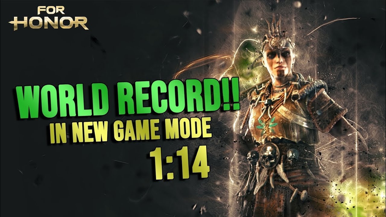FOR HONOR WORLD RECORD! 🏆 - YouTube
