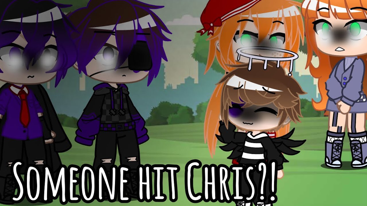 Someone hit Chris?! // Meme// Gacha club - YouTube
