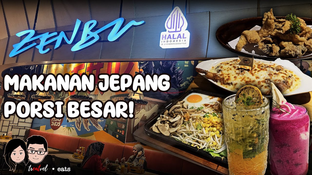 Zenbu, House of Mozaru • Makanan Jepang, porsi super besar! - YouTube