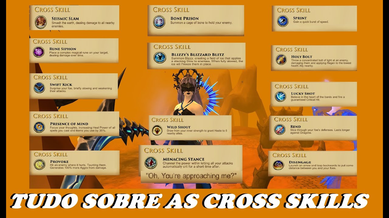 AQ3D: TUDO SOBRE CROSS SKILLS - YouTube