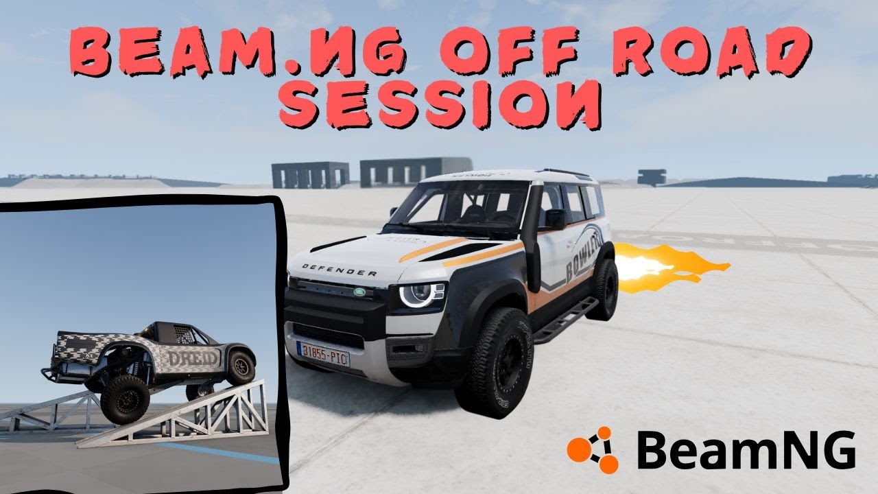 BEAM.NG Off-Roading Open World EP. 1 | 4K60FPS - YouTube