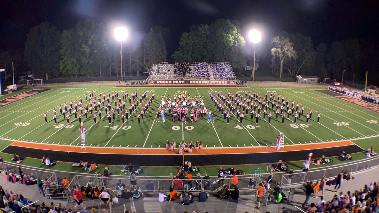 Howland Tiger Marching Band 2019 at Howland High School Band Night ...