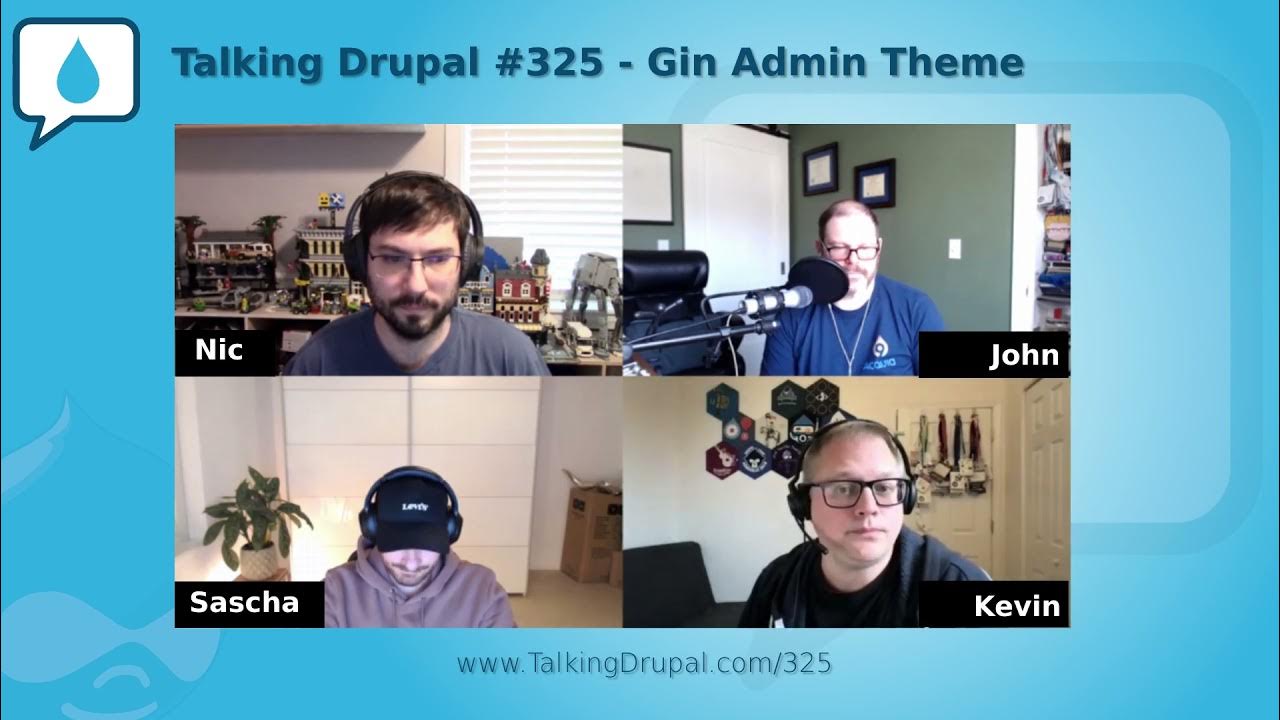 Talking Drupal #325 - Gin Admin Theme - YouTube