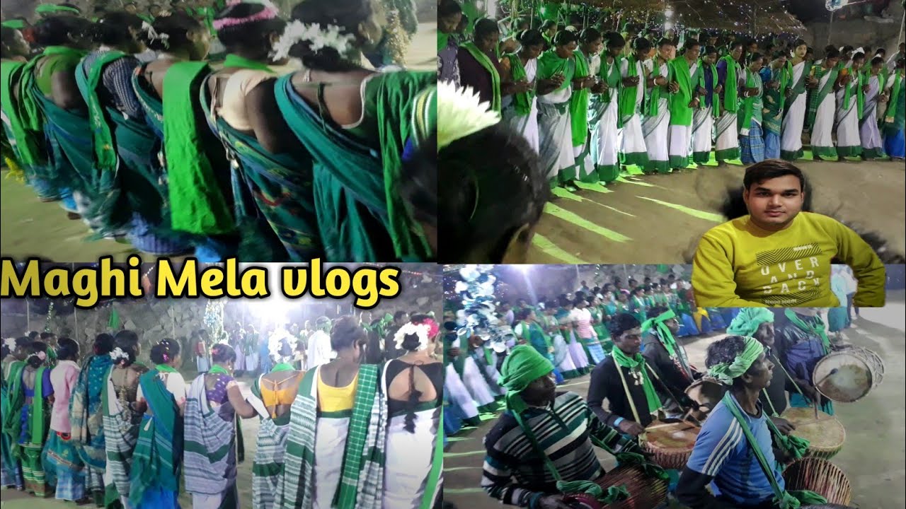 Maghi purnima Mela Rajmahal 2023//tribal festival //Adivasi folk dance ...