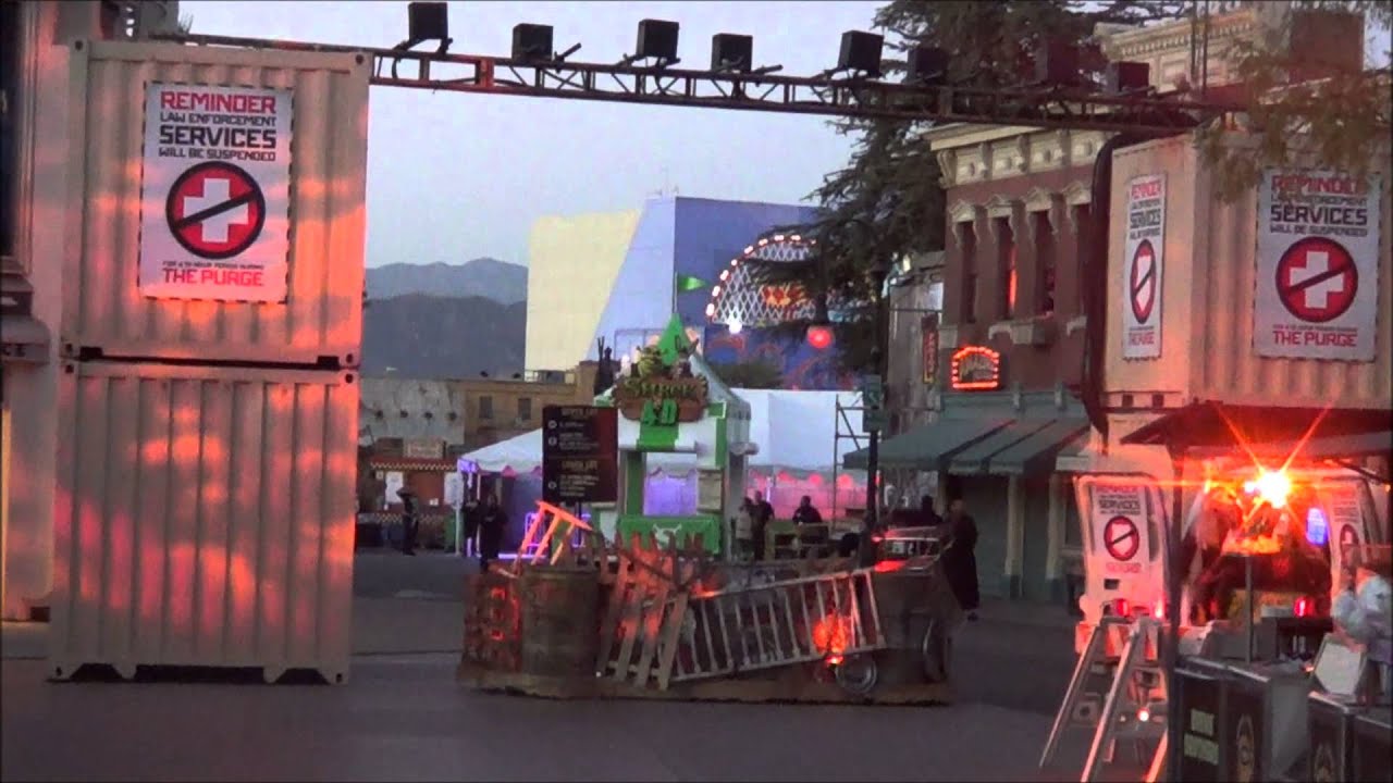 Halloween Horror Nights 2013 opening ceremony in HD - YouTube