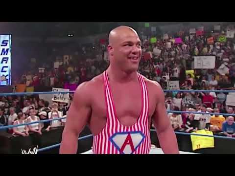 Kurt Angle - Rey Mysterio Funny Segment Smackdown! 9-12-2002