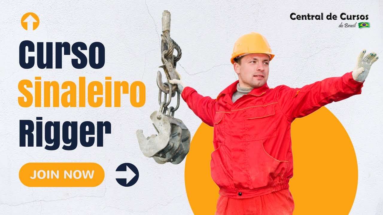 Curso de sinaleiro presencial. Atue como Rigger profissional - YouTube