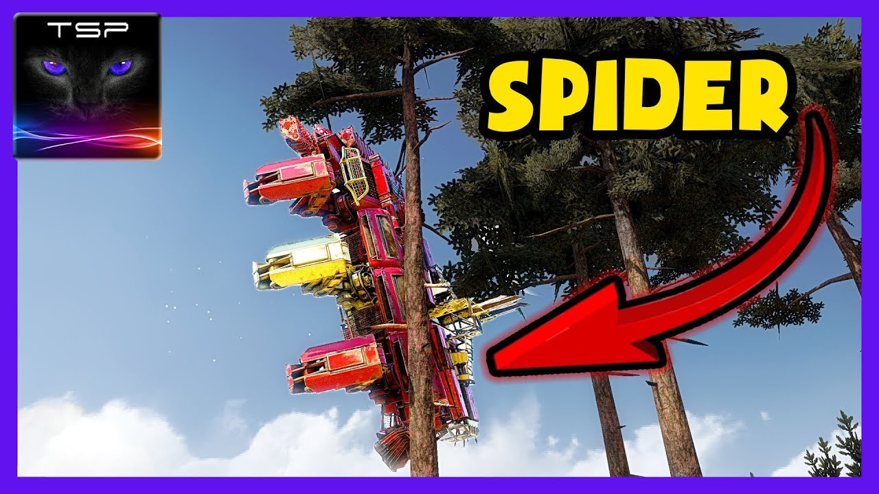 Crossout #331 The SPIDER - 3x Harvesters Melee Tank Build & Gameplay ...