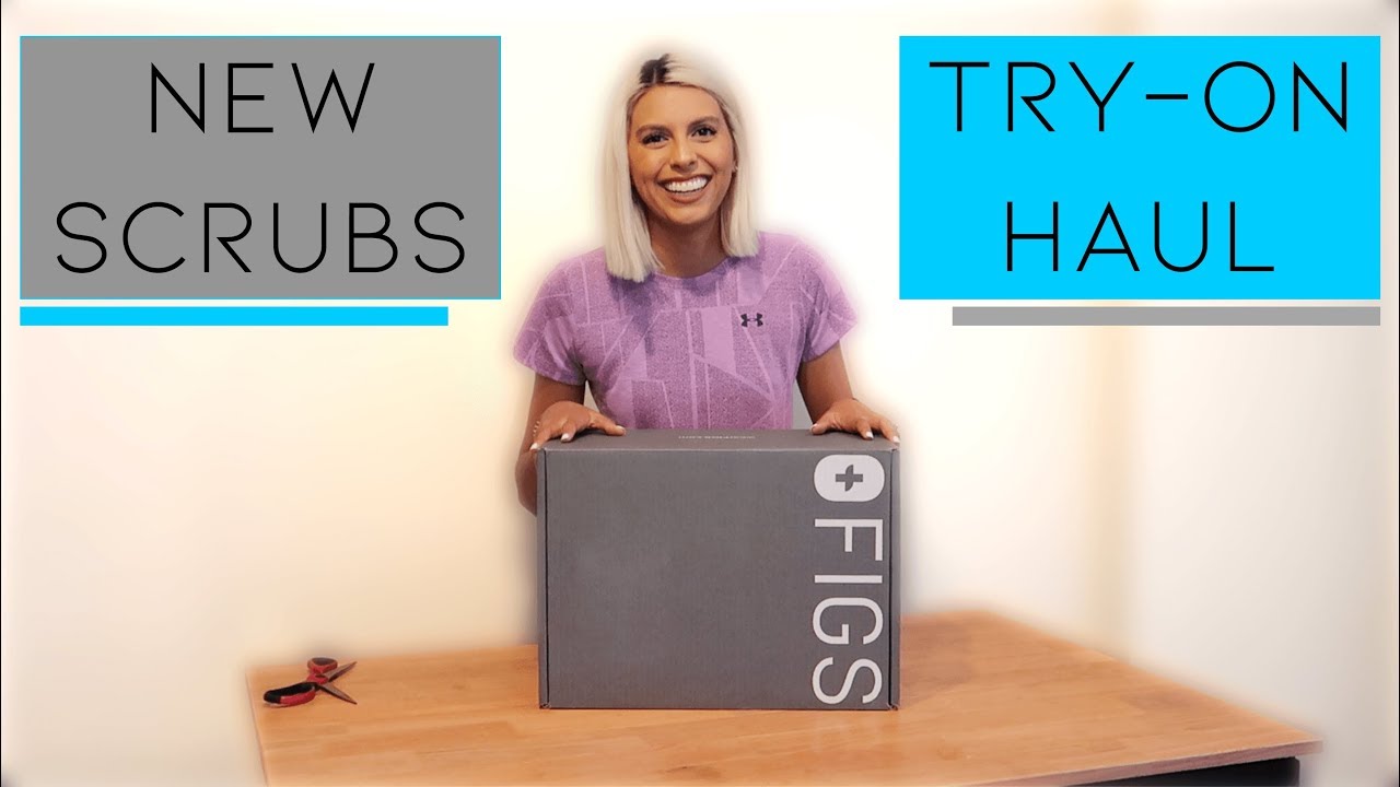 FIGS Scrubs Unboxing and Try-On (Dental Student Review) - YouTube