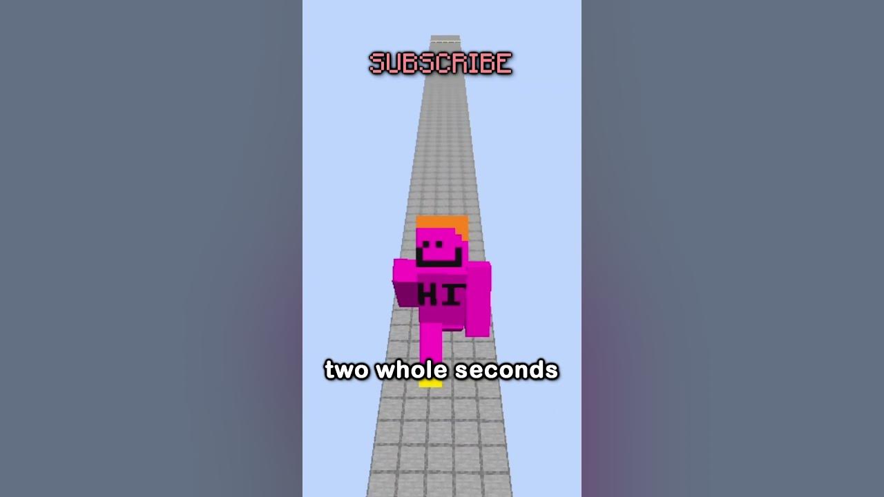 How To Sprint Faster in MInecraft (actually) - YouTube